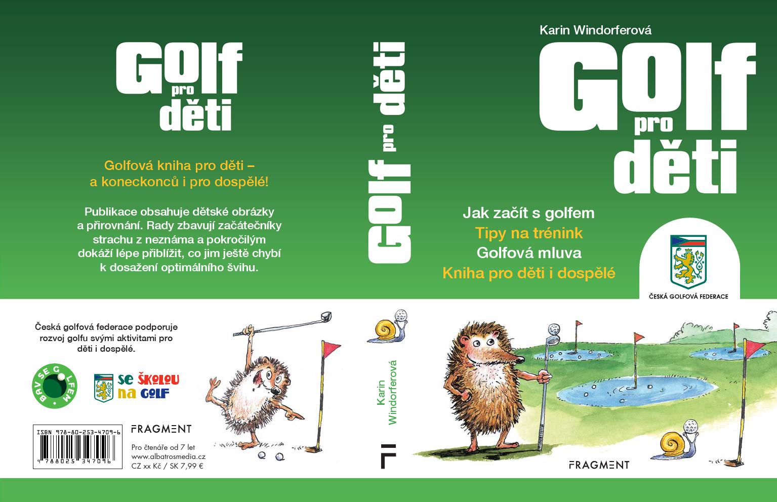Vychází kniha Golf pro děti | Pro média | Česká golfová federace